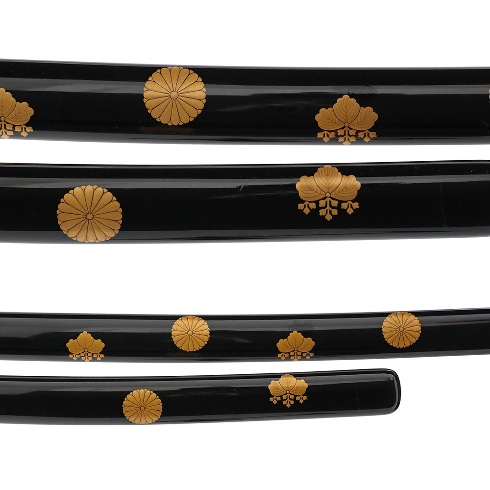 Museum Daisho set with Dragon Horimono - Nihonto Art