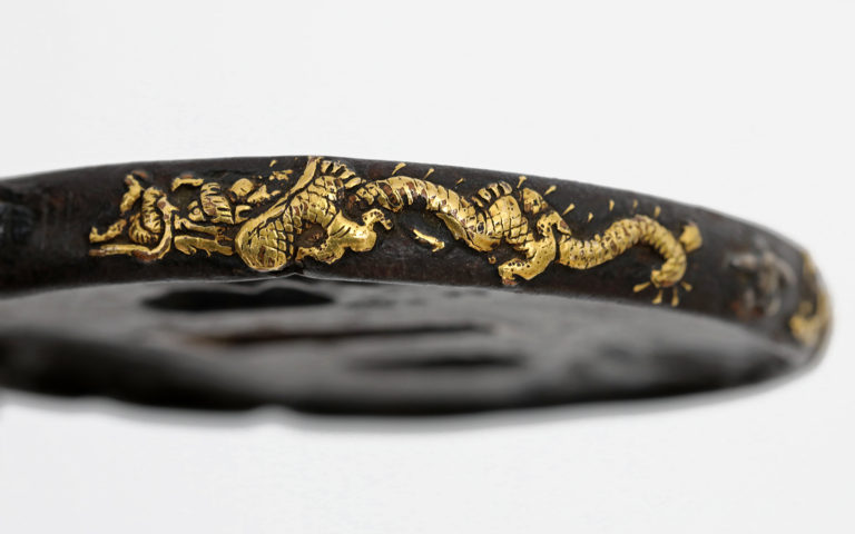 Sanada Tempo Tsuba with Chinese 12 animal Zodiac - Nihonto Art