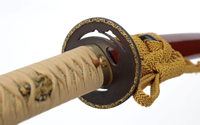 4 Body Gold Inlay Test Cut Katana by Tadayuki - Nihonto Art