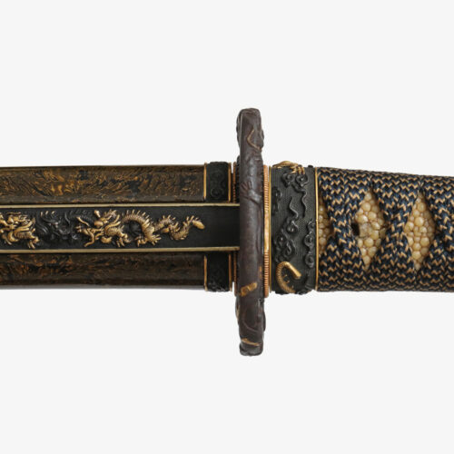 Exquisite Dragon theme Daisho with 3x Tokubetsu certification (SOLD ...