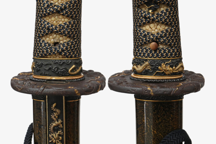 Exquisite Dragon theme Daisho with 3x Tokubetsu certification (SOLD ...