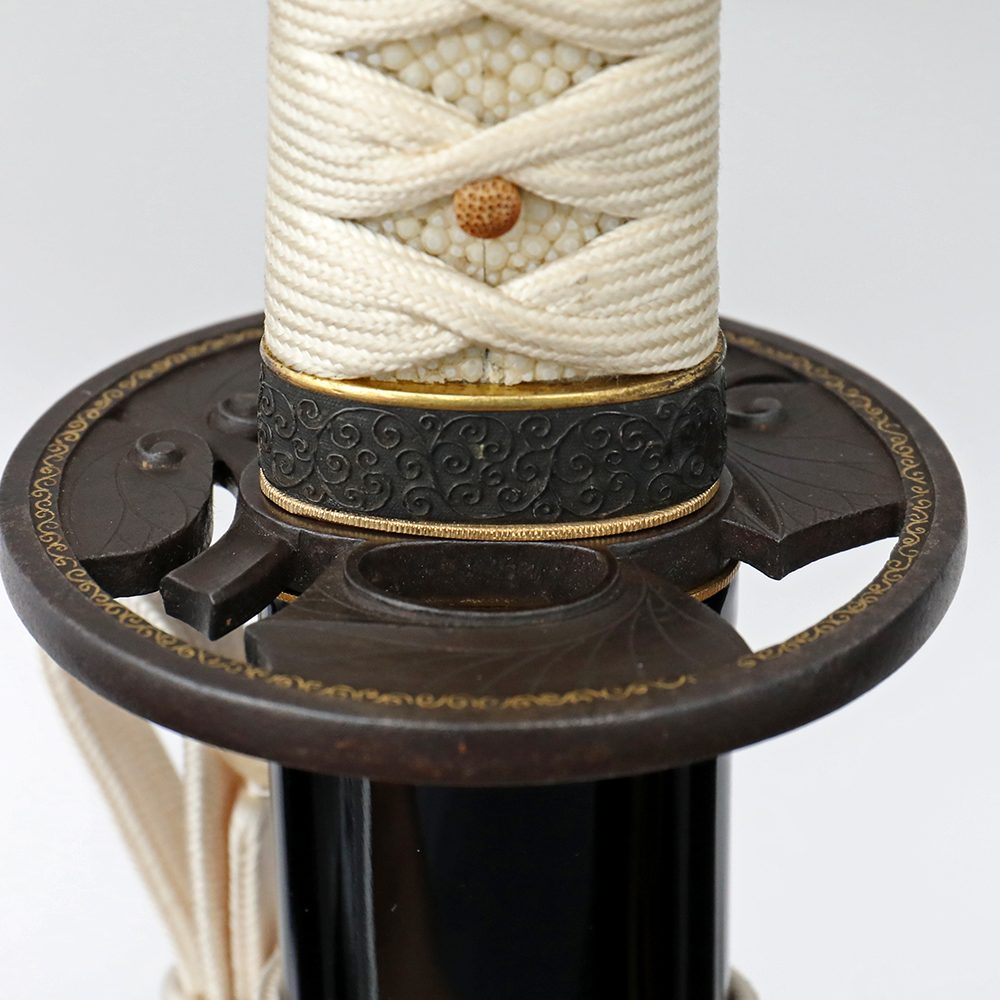 Incredible 4 body Gold inlay Test cut katana - Nihonto Art