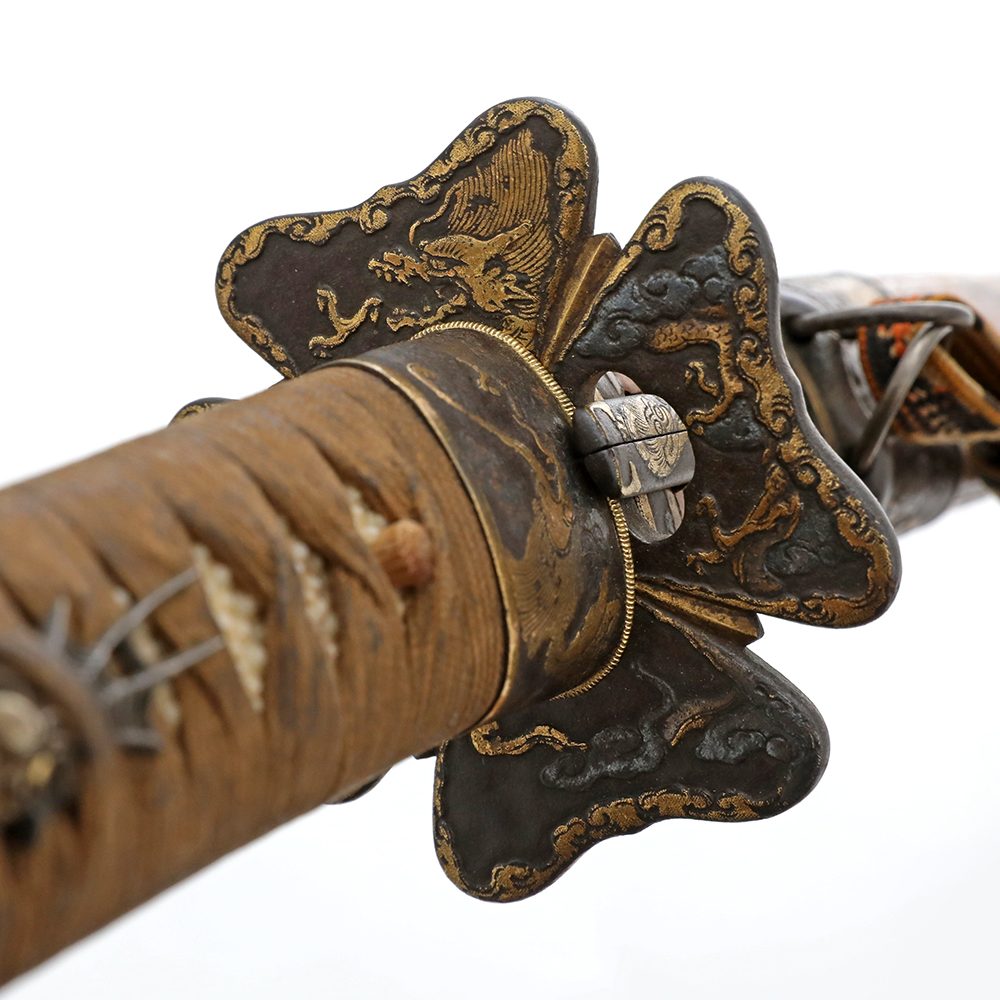Katana by Nobukuni in one of the most Unique Edo period Koshirae ...