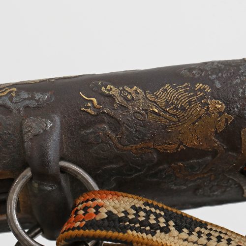 Katana by Nobukuni in one of the most Unique Edo period Koshirae ...