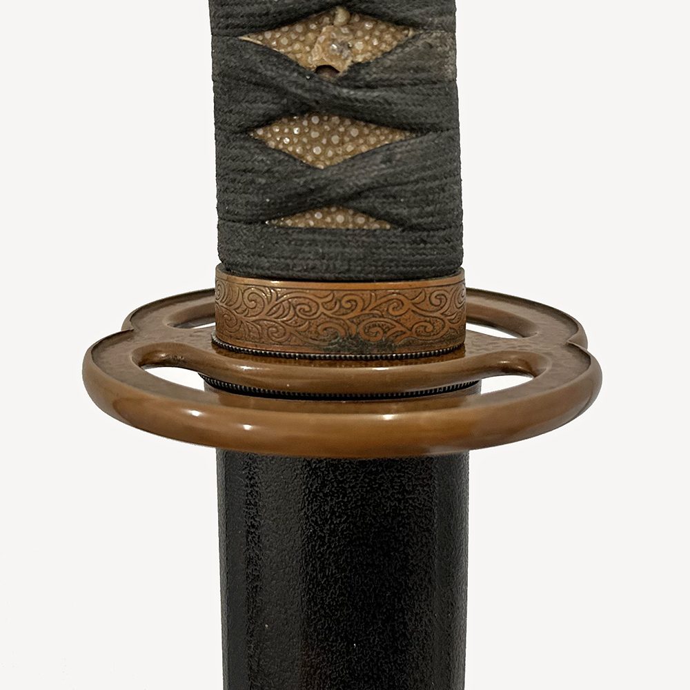 War time Sue Bizen 2 body test cut katana - Nihonto Art