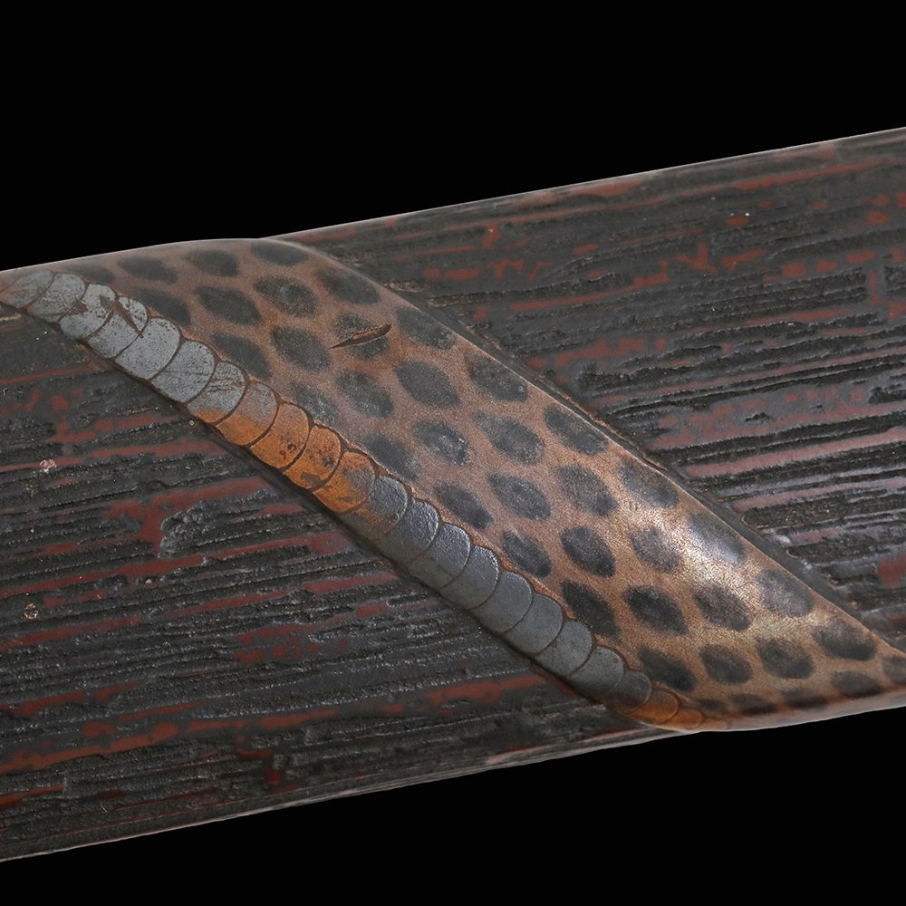 Edo period Katana in one of a kind Snake Higo Koshirae - Nihonto Art