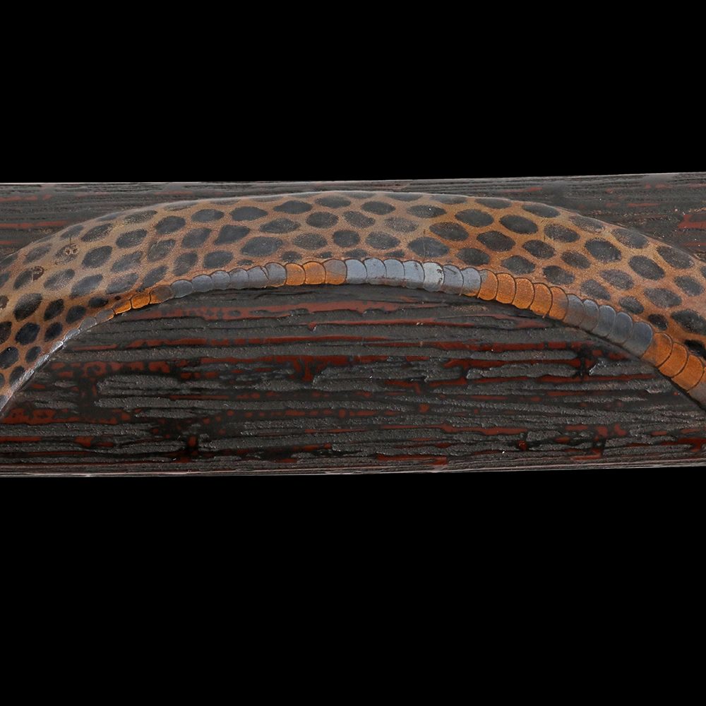 Edo period Katana in one of a kind Snake Higo Koshirae - Nihonto Art